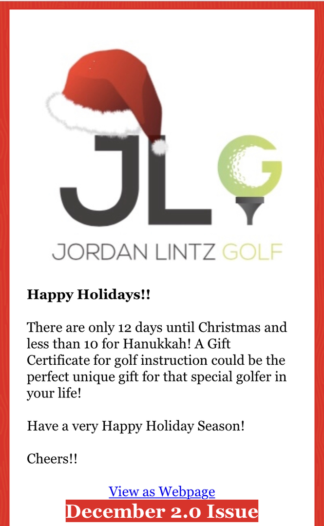 Jordan Lintz Golf